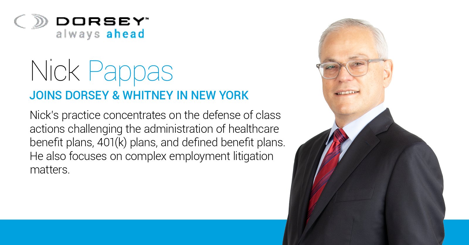 Healthcare Litigation Attorney Nick Pappas Joins Dorsey & Whitney ...